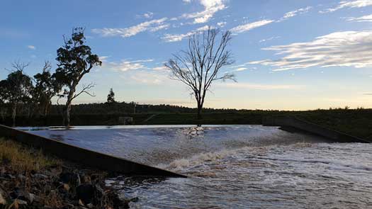 Weirs on the Darling River | ETA Unknown