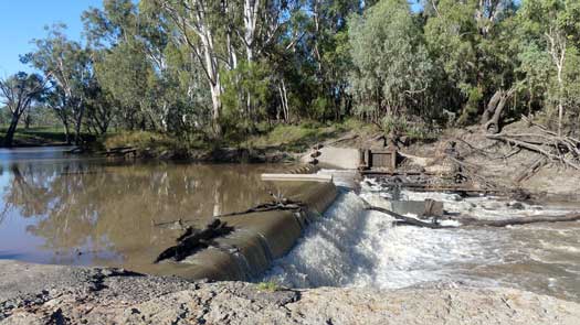 Weirs on the Darling River | ETA Unknown