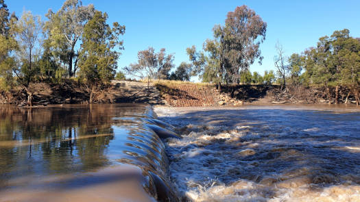Weirs on the Darling River | ETA Unknown